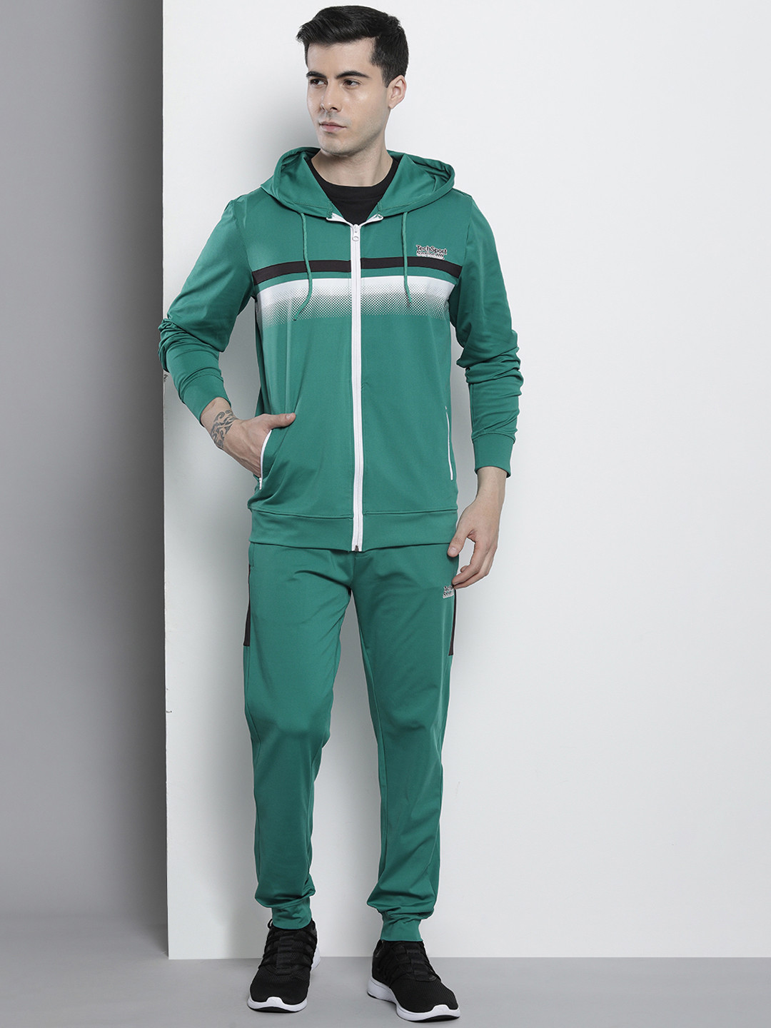 Buy The Indian Garage Co Men Geometric Printed Tracksuit - Tracksuits ...