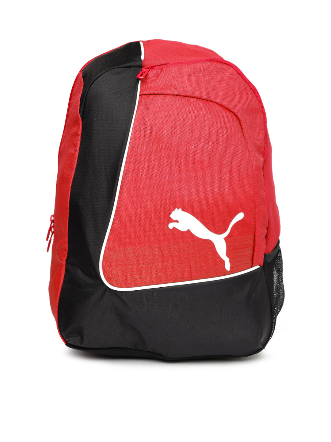 Buy Puma Men Red & Black Colourblocked Backpack - Backpacks for Men ...