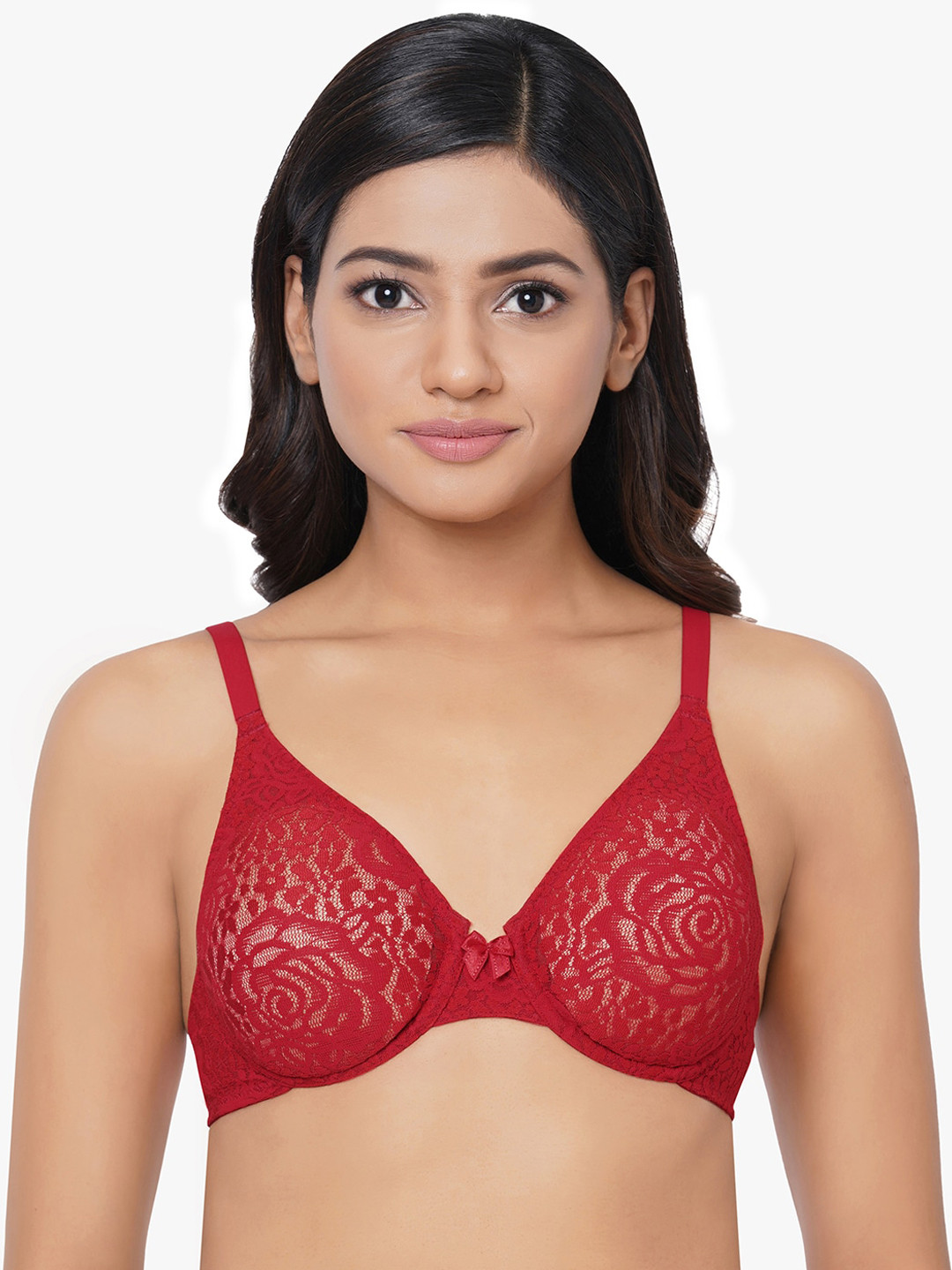 Buy Wacoal Women Red Non Padded Underwired Full Coverage Lace Bra Bra Buy Wacoal Women Red Non Padded Underwired Full Coverage Lace Bra Bra