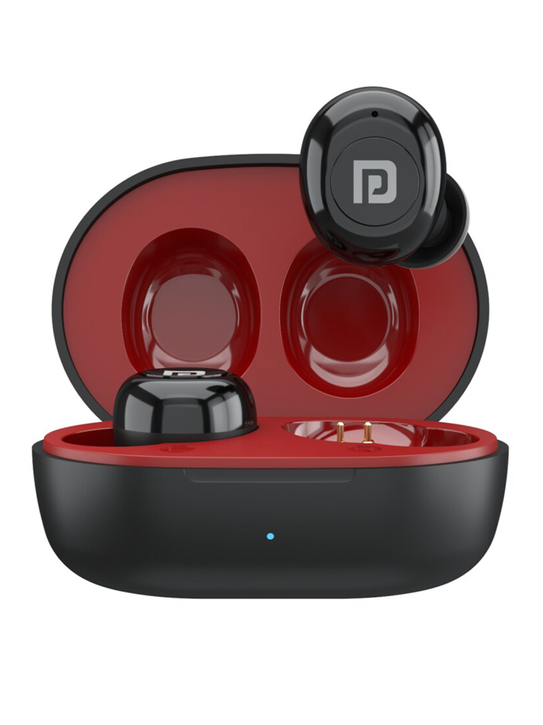 Buy Portronics Red & Black Harmonics Twins Smart S3 TWS Bluetooth ...