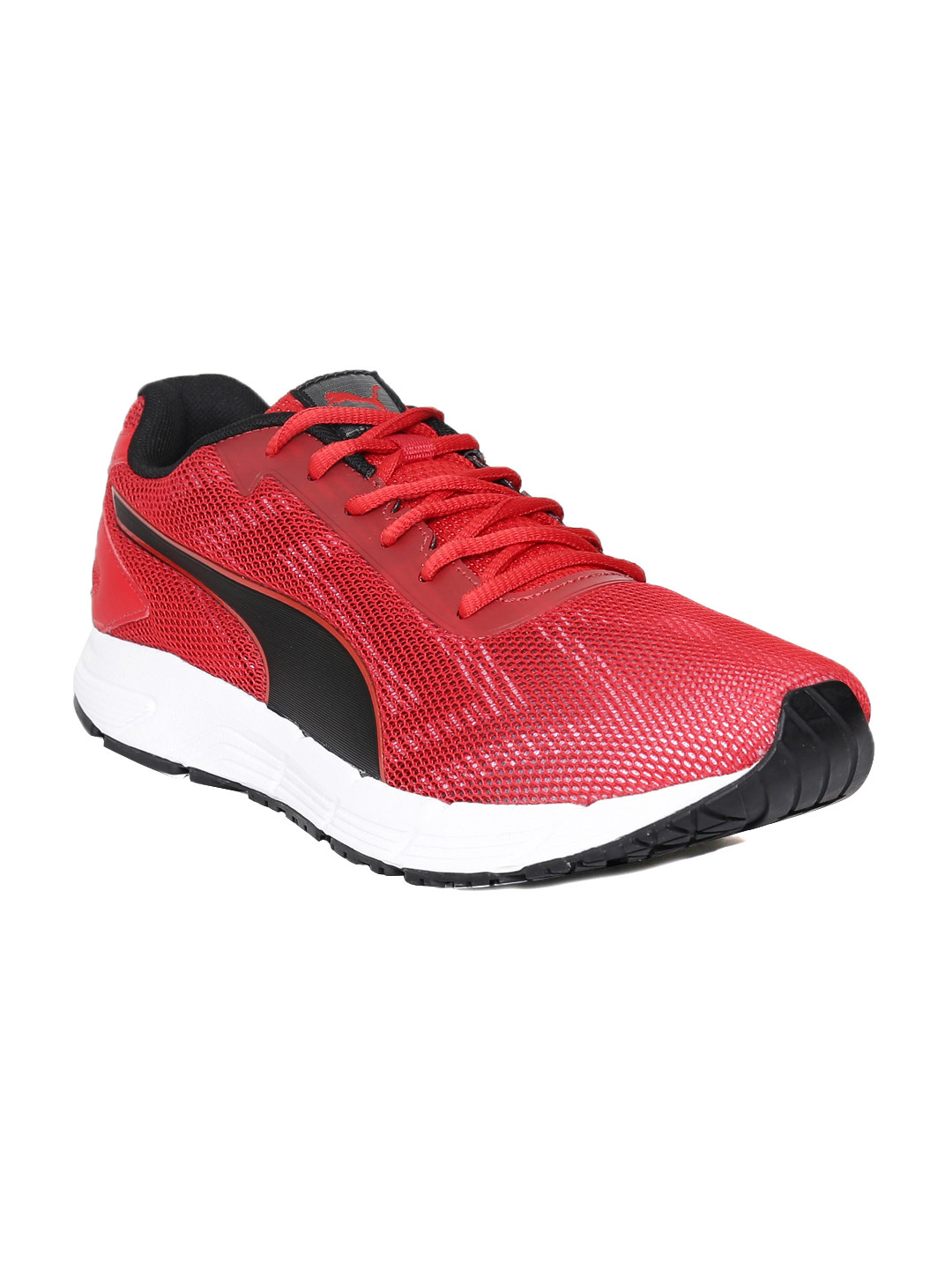 Buy Puma Men Red Textured Running Shoes 19043105 - Sports Shoes for Men ...