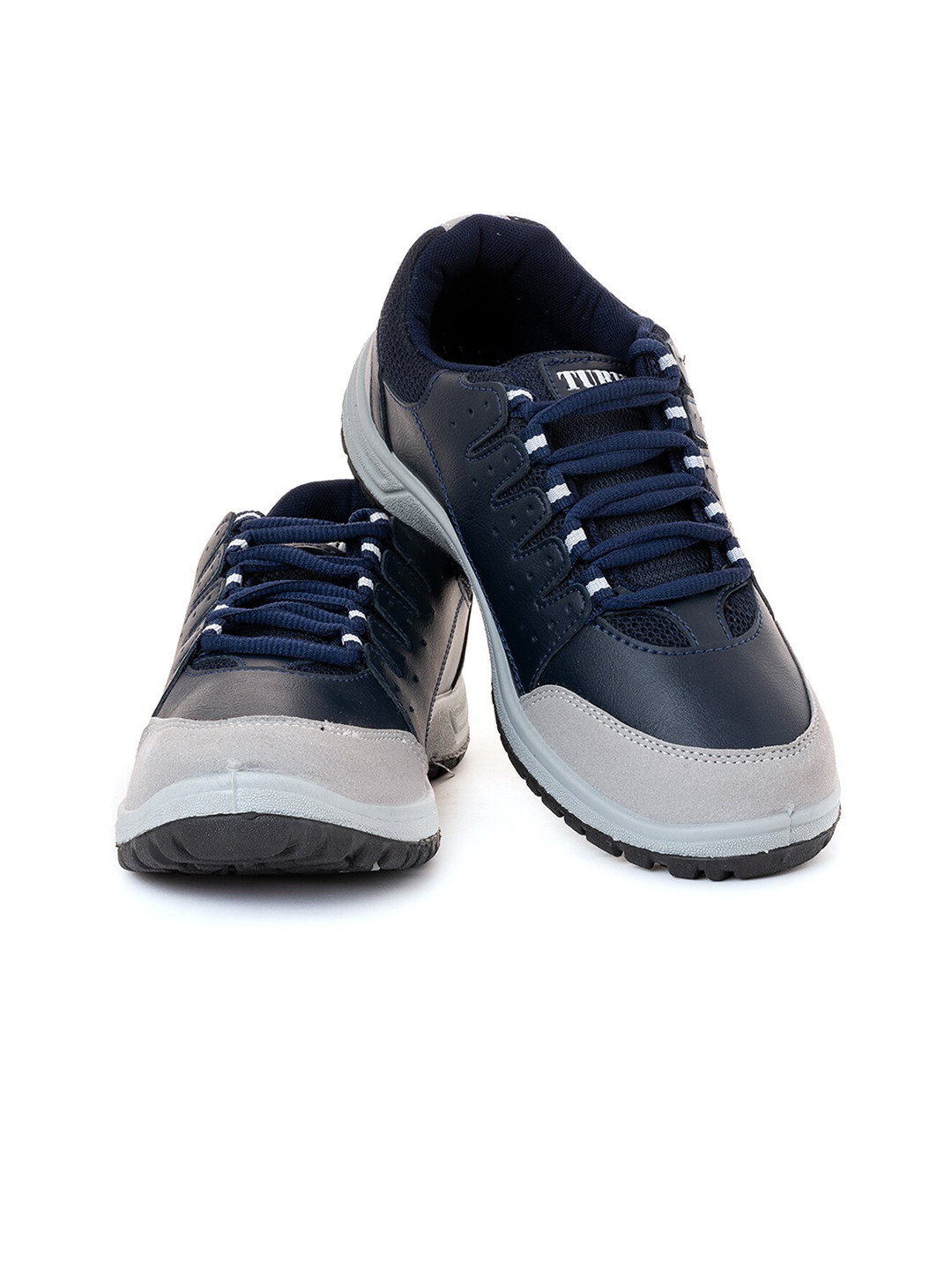 Buy Khadims Men Navy Blue Colourblocked Sneakers - Casual Shoes for Men ...