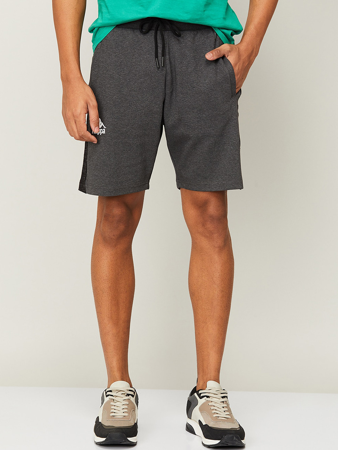 Buy Kappa Women Black Cotton Shorts - Shorts for Women 19761266 | Myntra