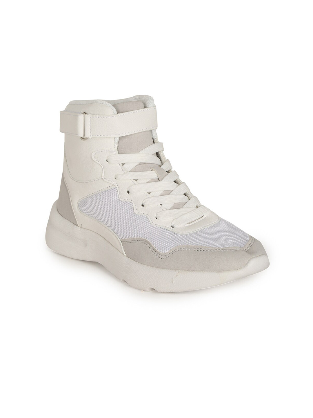 Buy Rubi Women White PU Sneakers - Casual Shoes for Women 19763782 | Myntra