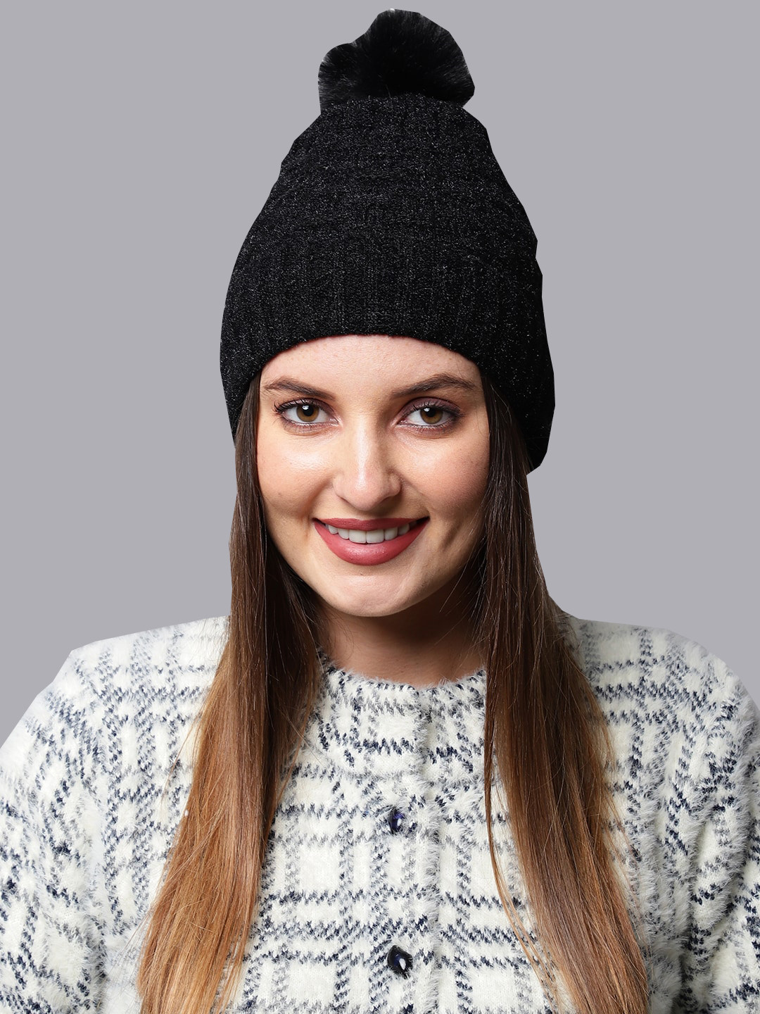 Buy ELLIS Women Black Wool Cap - Caps for Women 19763966 | Myntra