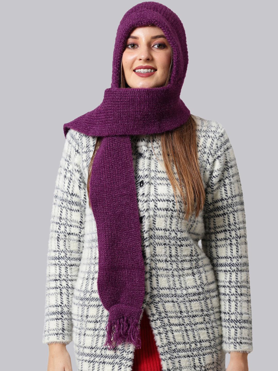 Buy ELLIS Women Purple Beanie - Caps for Women 19764002 | Myntra