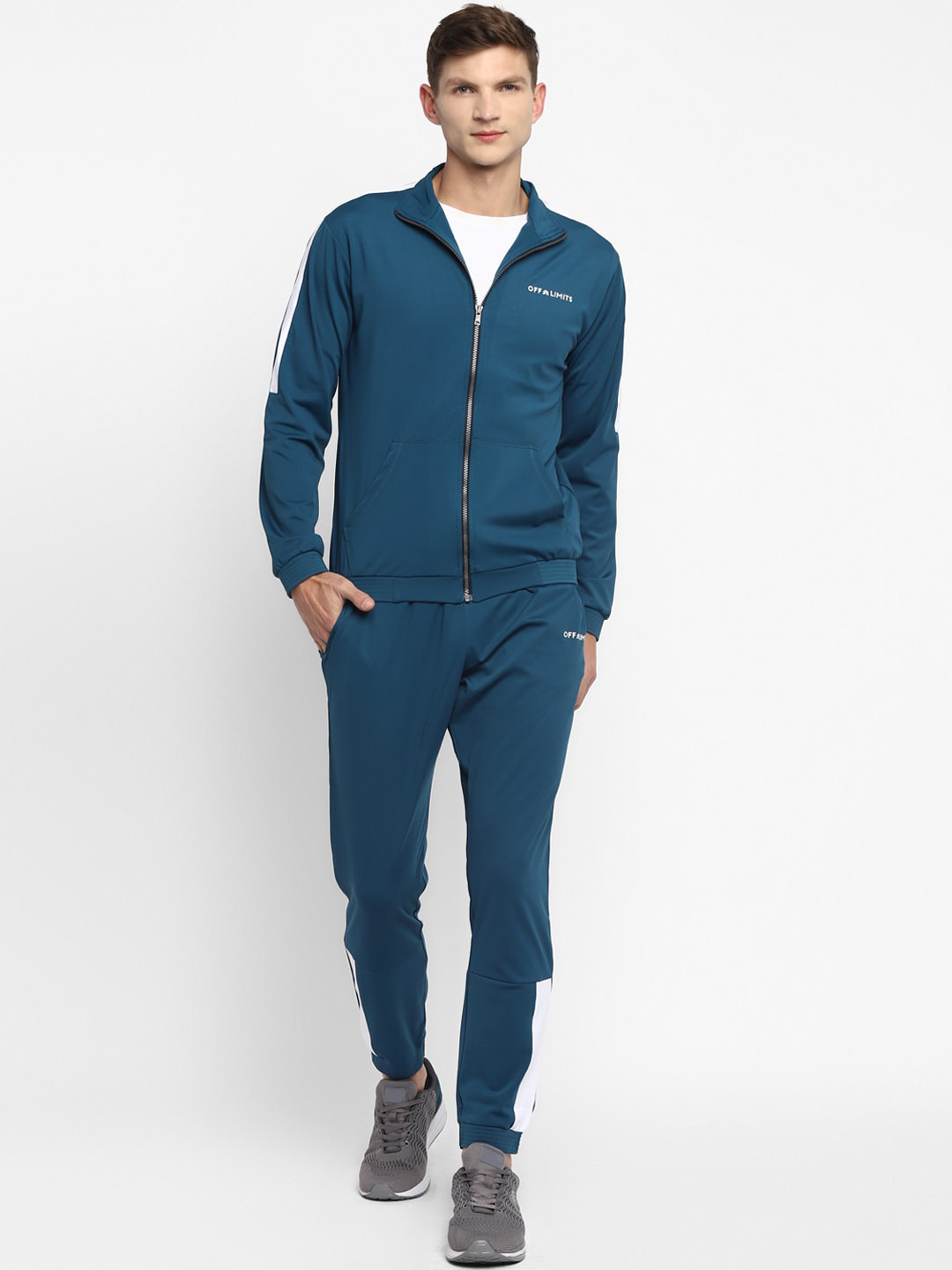 Buy OFF LIMITS Men Blue Solid Tracksuits - Tracksuits for Men 19780474 ...