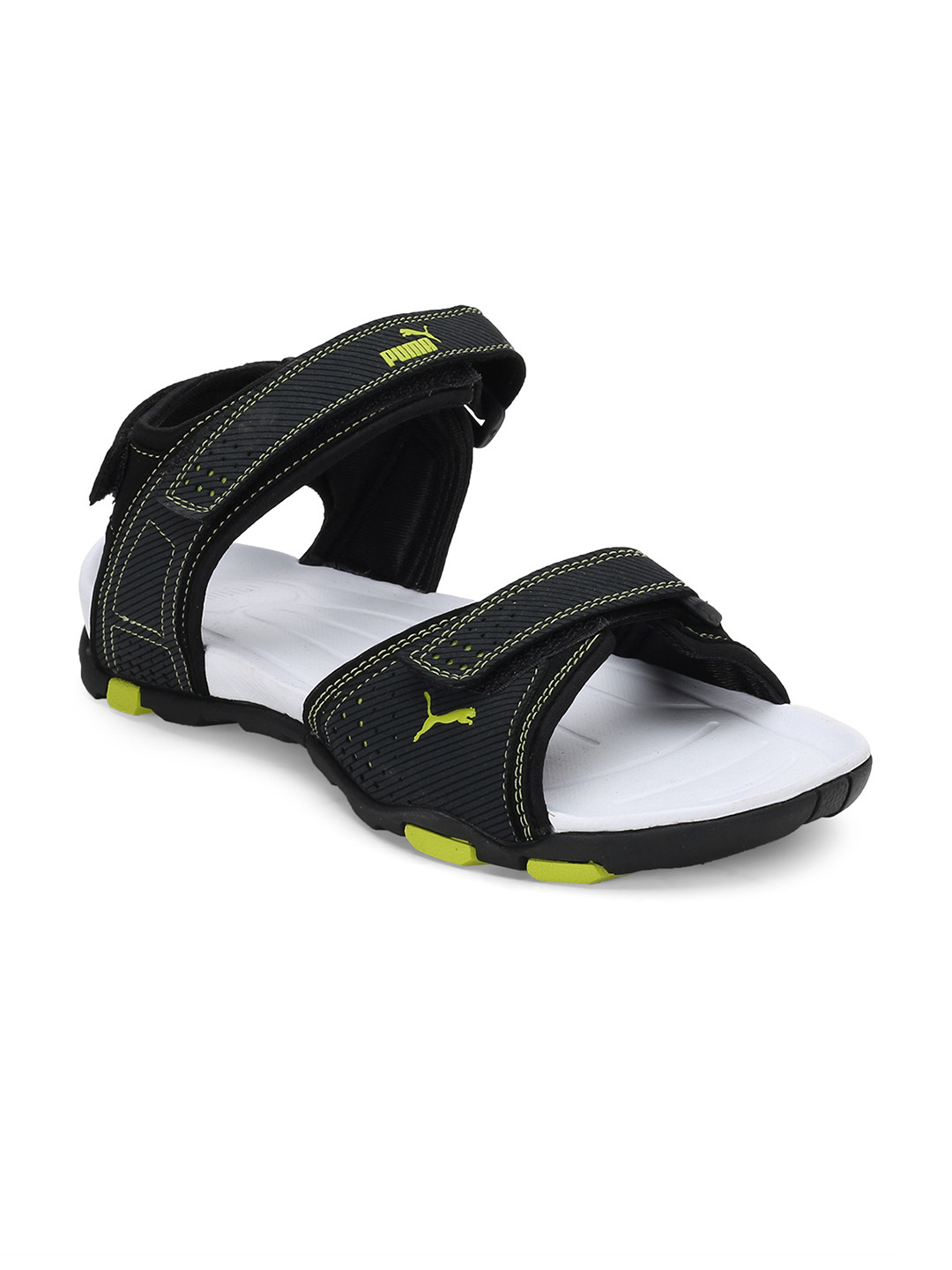 Buy PUMA Men Black Helium Sports Sandals - Sports Sandals for Men ...