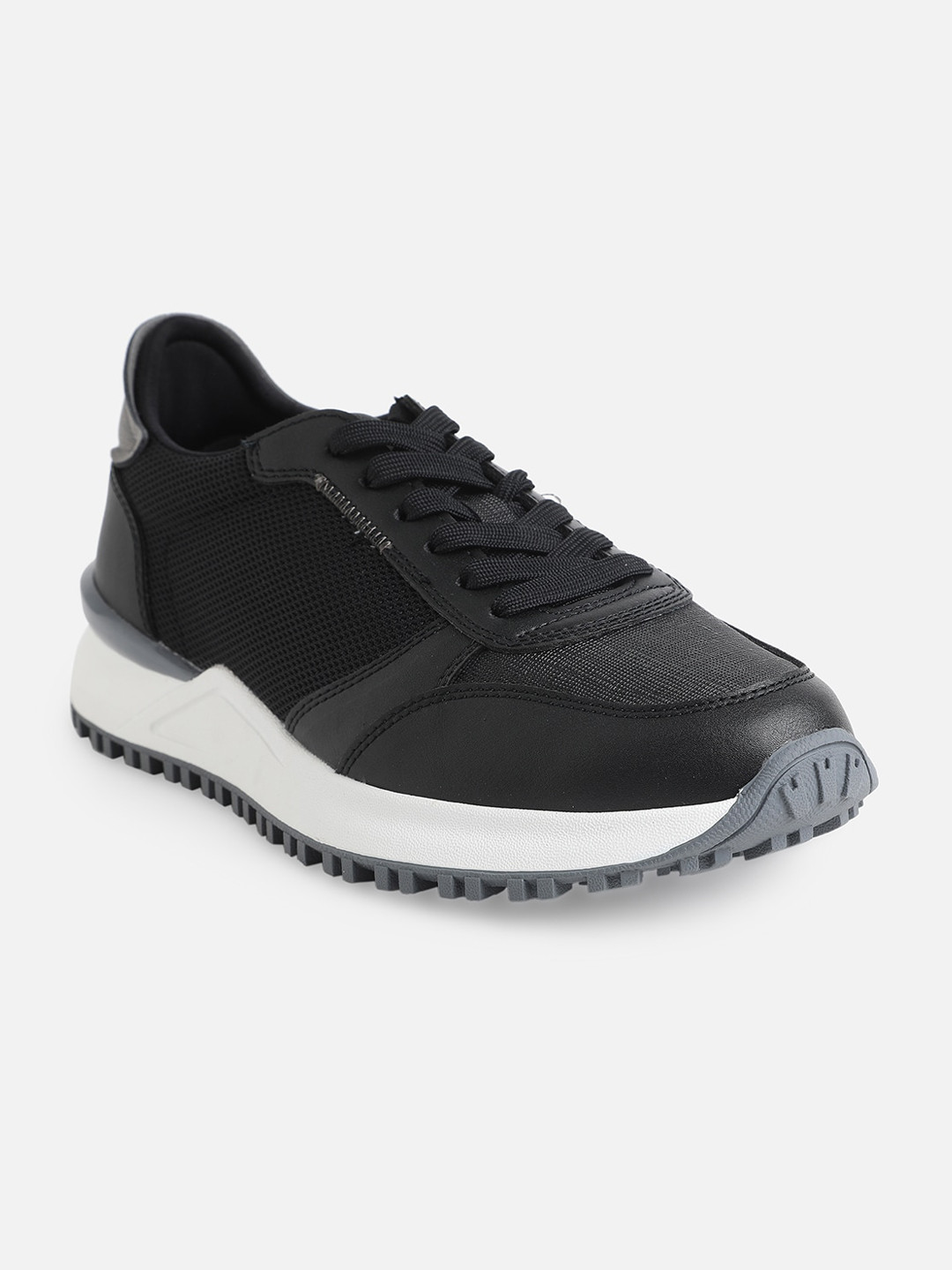 Buy ALDO Men Black Solid Sneakers - Casual Shoes for Men 19788464 | Myntra