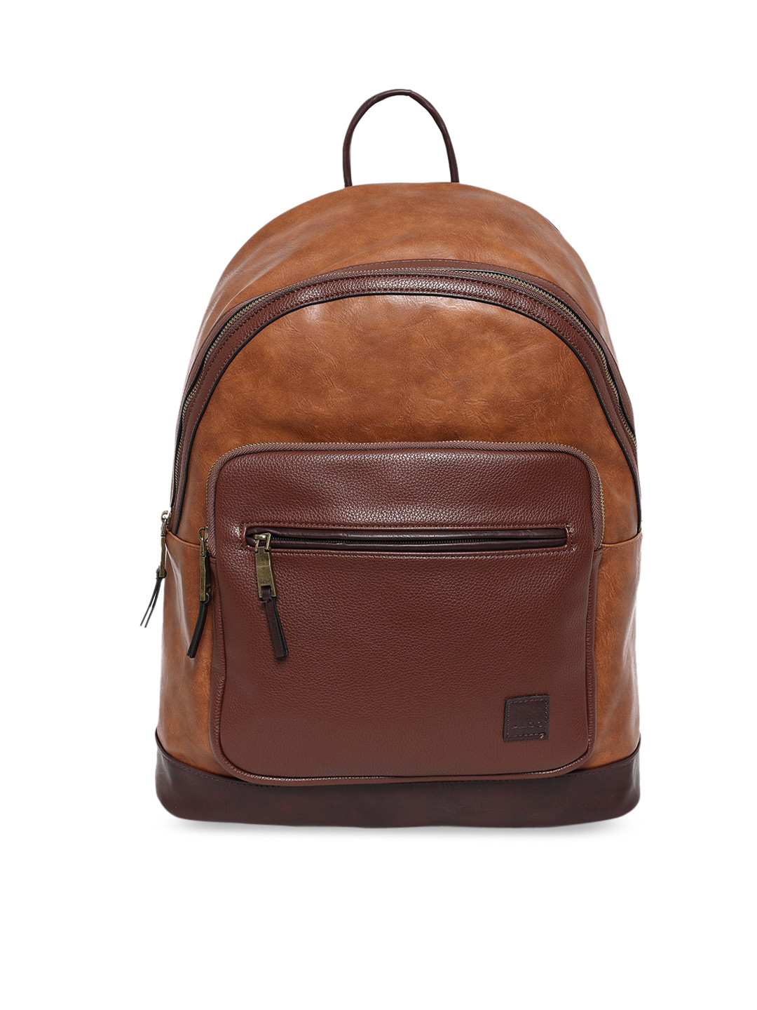 Buy ALDO Men Brown & Tan Backpack - Backpacks for Men 19790336 | Myntra