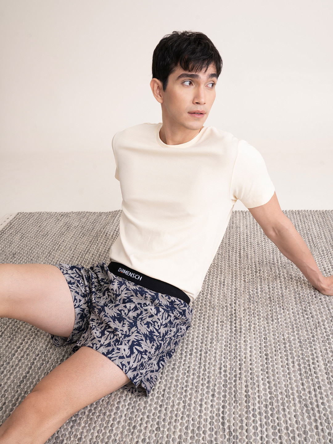 Buy DAMENSCH Men Printed Ultra Light Cotton Regular Fit Inner Boxer ...