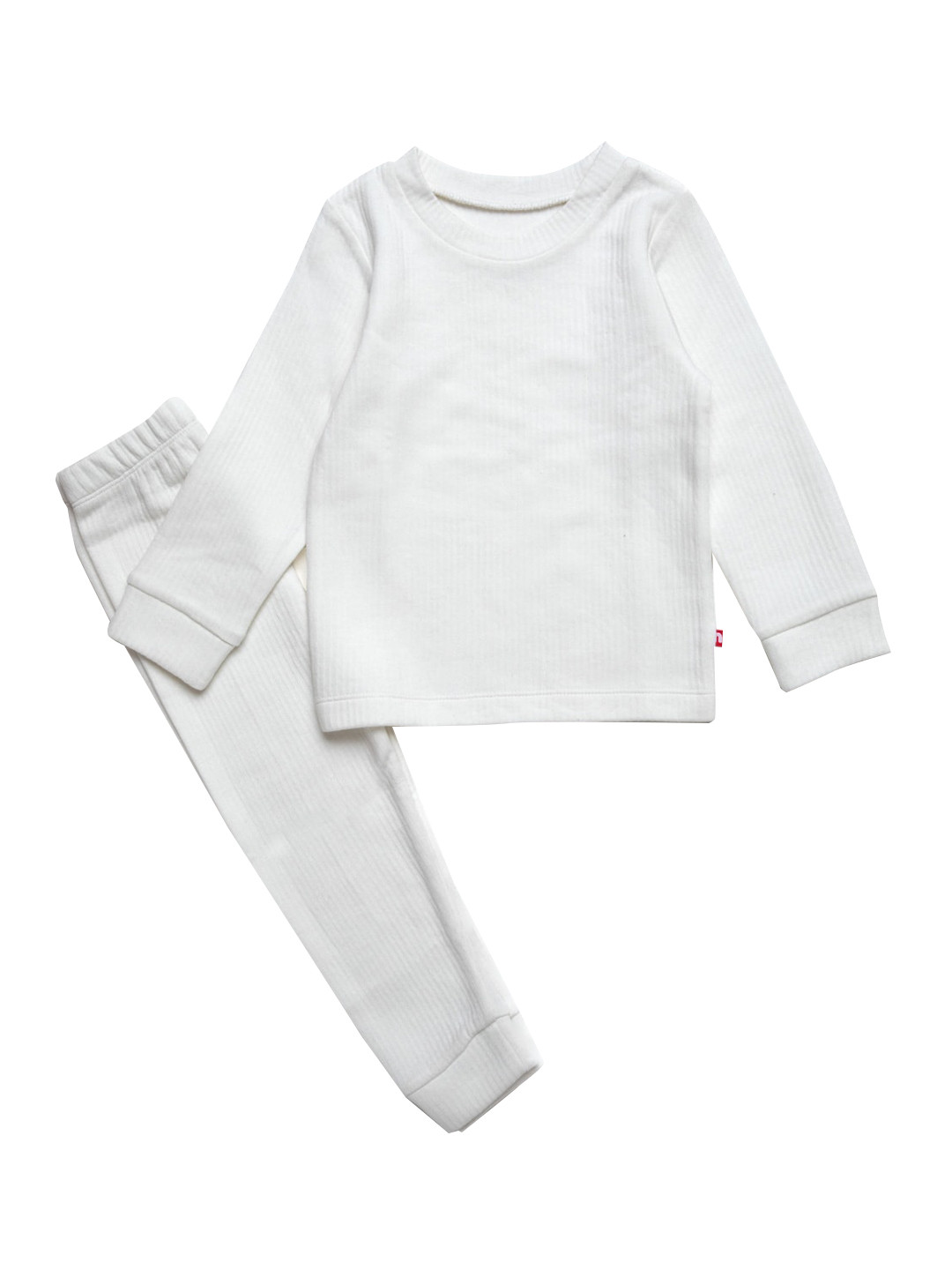 Buy Nino Bambino Kids White Cotton Thermal Set - Thermal Set for Unisex ...