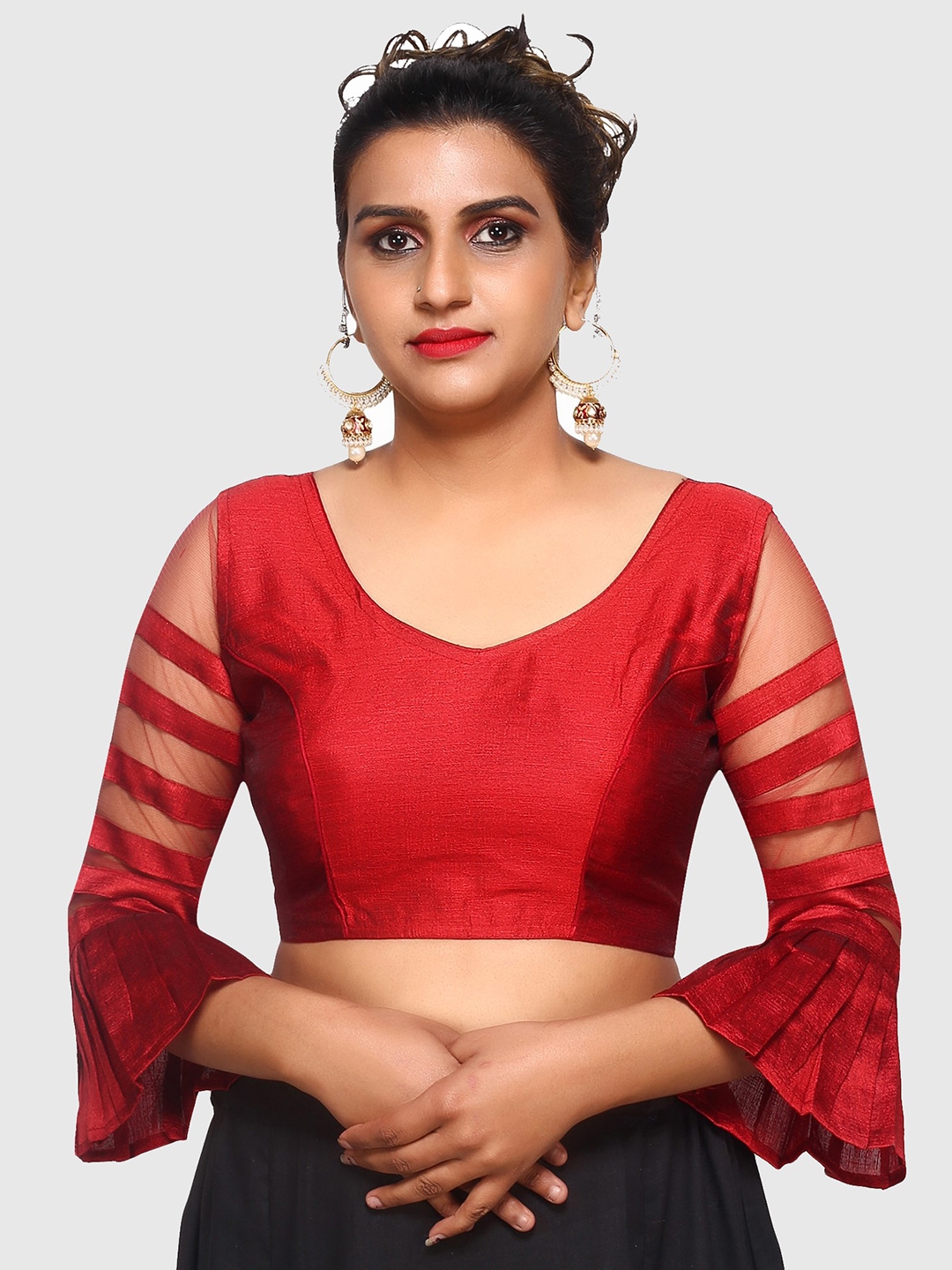 Buy Trendzmy Women Maroon Solid Saree Blouse - Saree Blouse for Women ... Buy Trendzmy Women Maroon Solid Saree Blouse - Saree Blouse for Women ...