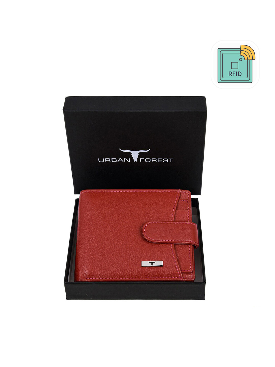 Buy URBAN FOREST Men Textured Leather Two Fold Wallet - Wallets for Men ...