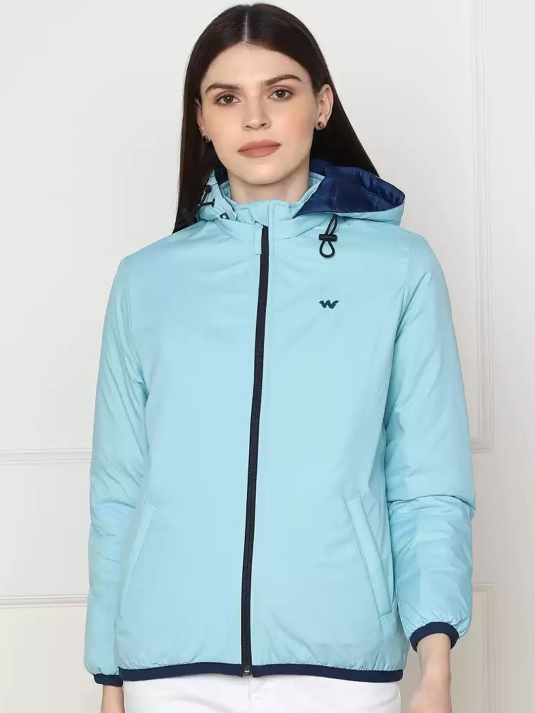 Buy Wildcraft Women Blue Lightweight Outdoor Sporty Jacket - Jackets ...