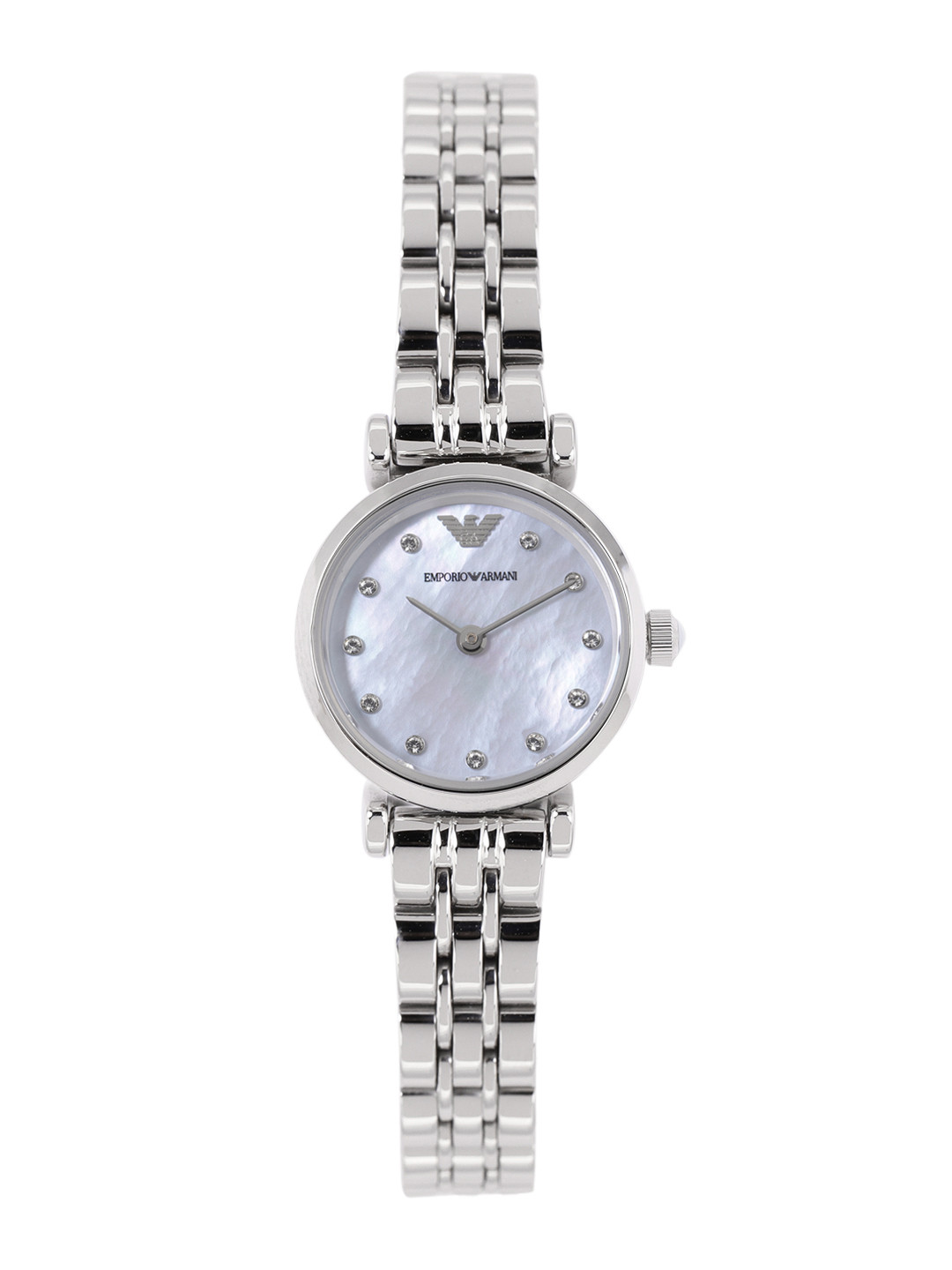 Buy Emporio Armani Women Mother Of Pearl Analogue Watch AR1961 ...