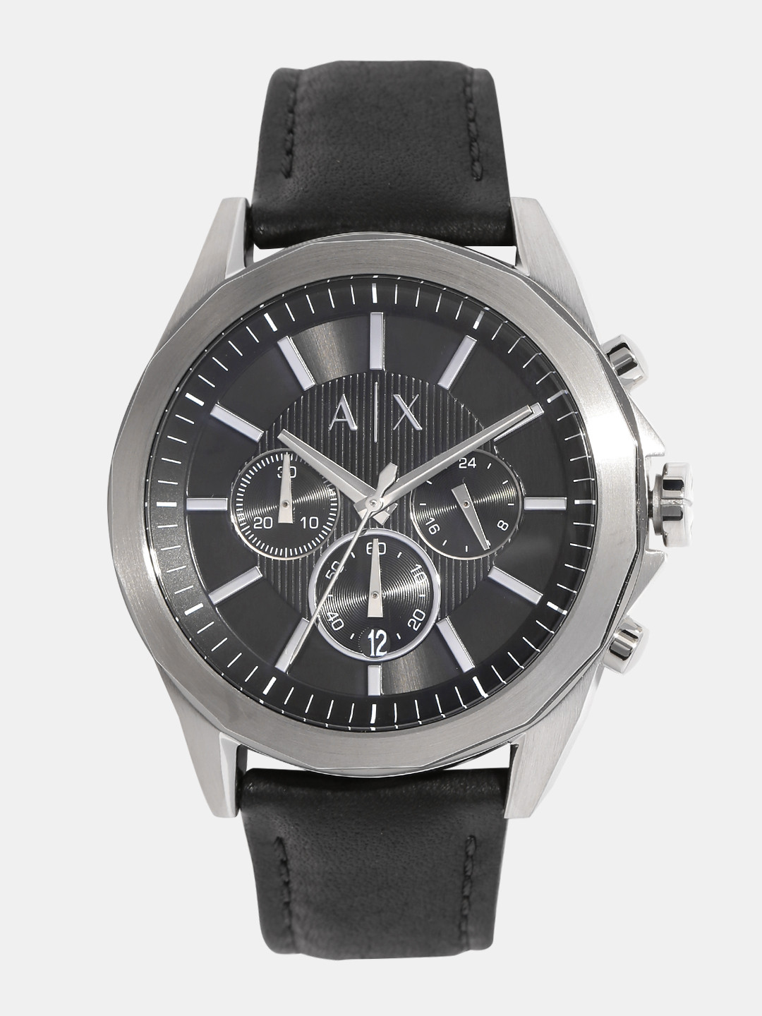 Buy Armani Exchange Men Black Analogue Watch AX2604 - Watches for Men ...