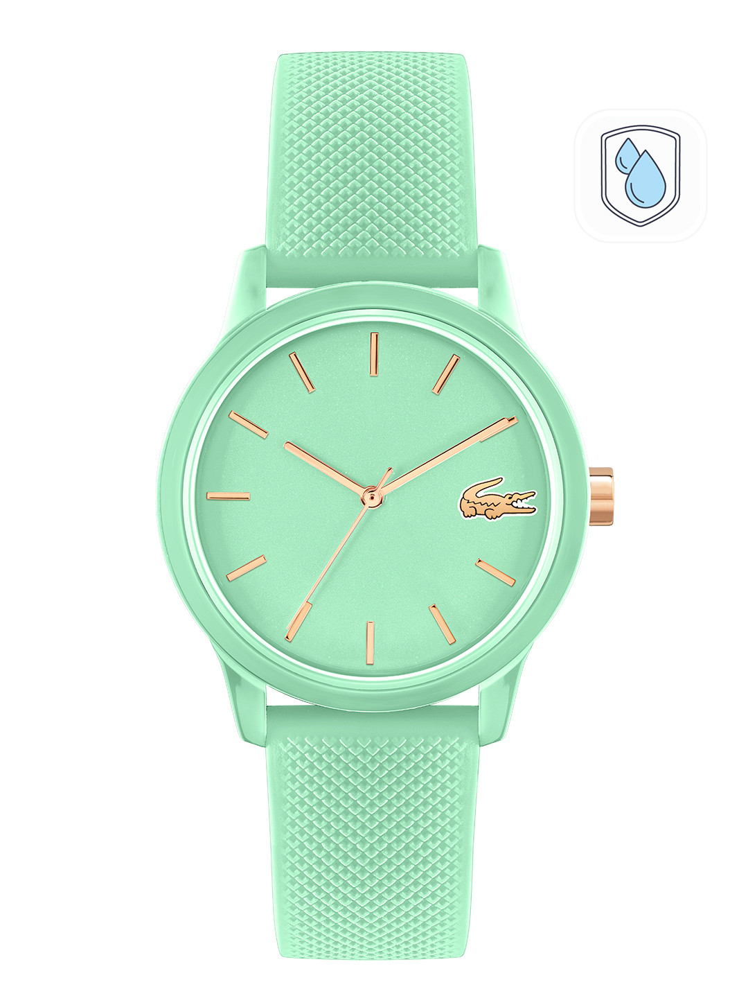 Buy Lacoste Women Green Dial & Stainless Steel Straps Lacoste.12.12 ...