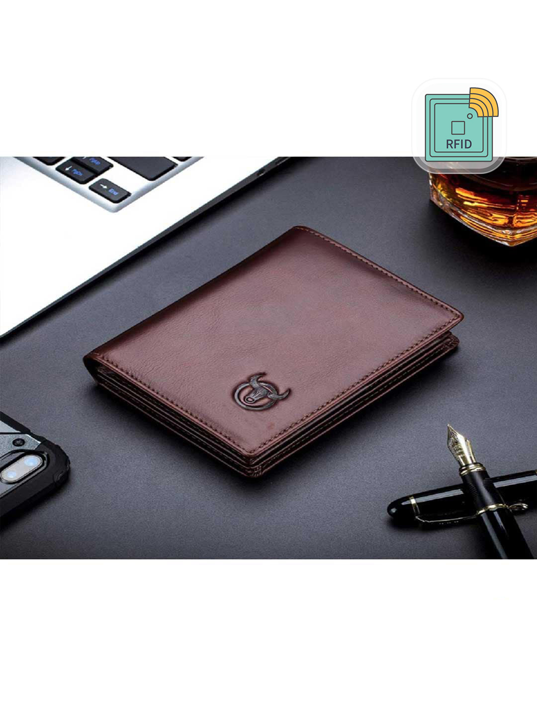 Buy CONTACTS Men Leather Two Fold Wallet - Wallets for Men 19864776 ...
