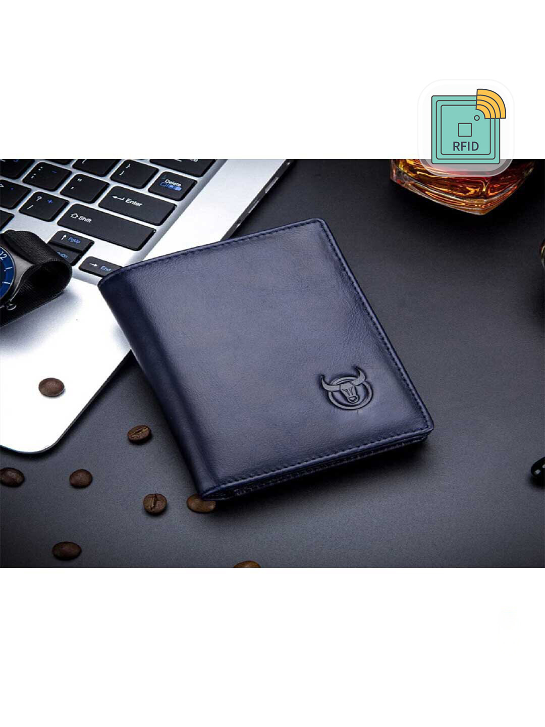Buy CONTACTS Men Leather Two Fold Wallet - Wallets for Men 19864786 ...