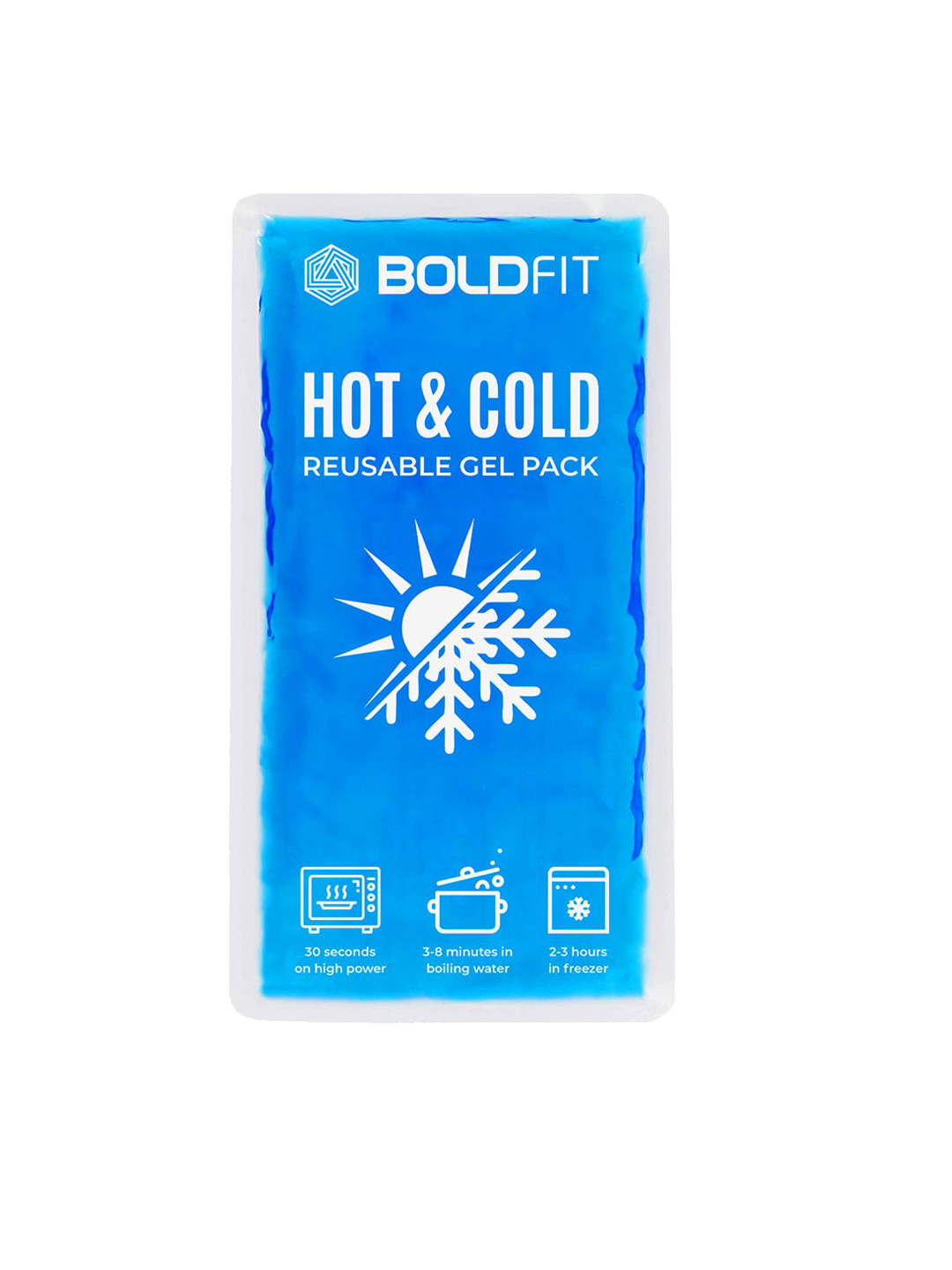Buy BOLDFIT Blue Hot And Cold Ice Pack Gel - Sports Accessories for ...