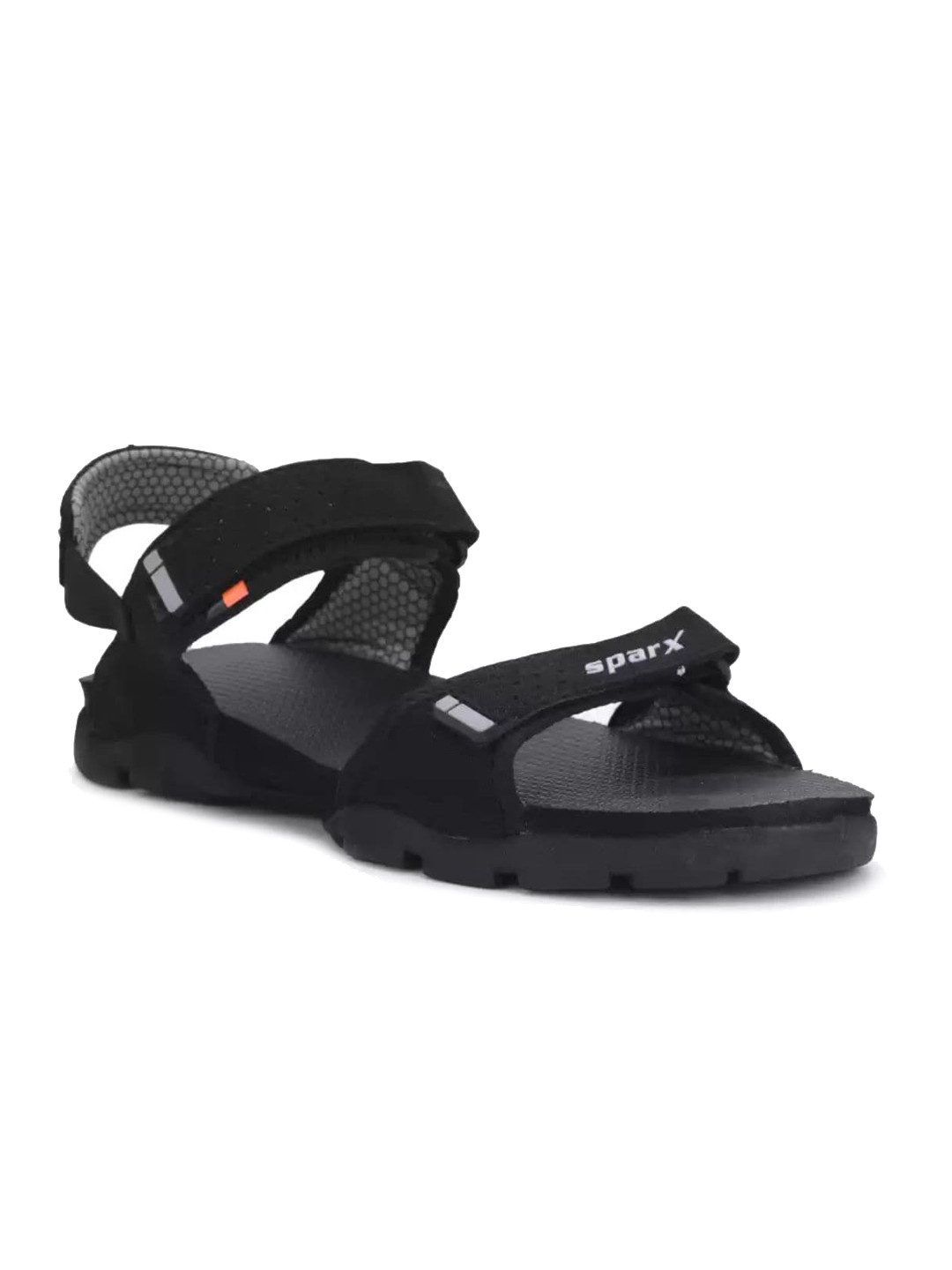 Buy Sparx Men Black Solid Sports Sandals - Sports Sandals for Men ...