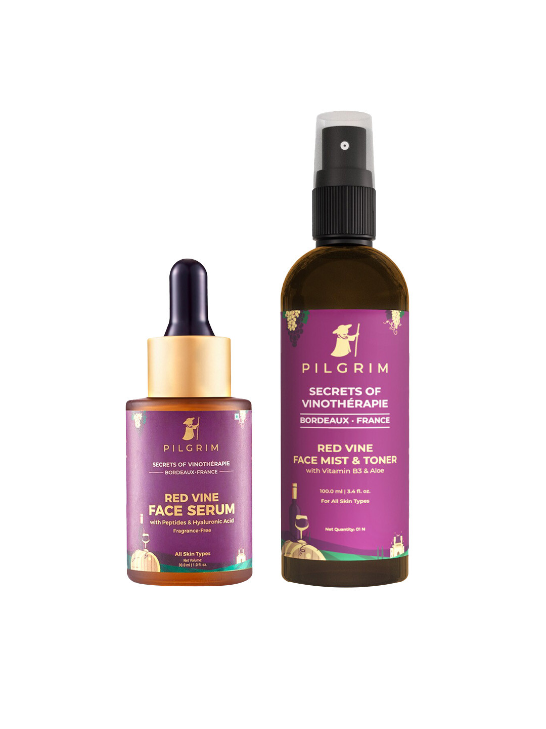 Buy Pilgrim Ultimate Anti Ageing & Hydrating Combo Kit With Red Vine ...