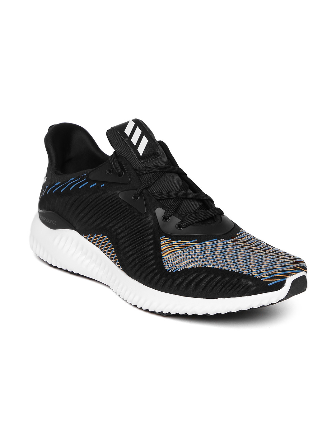 Buy ADIDAS Men Black Alphabounce HPC Printed Running Shoes - Sports ...