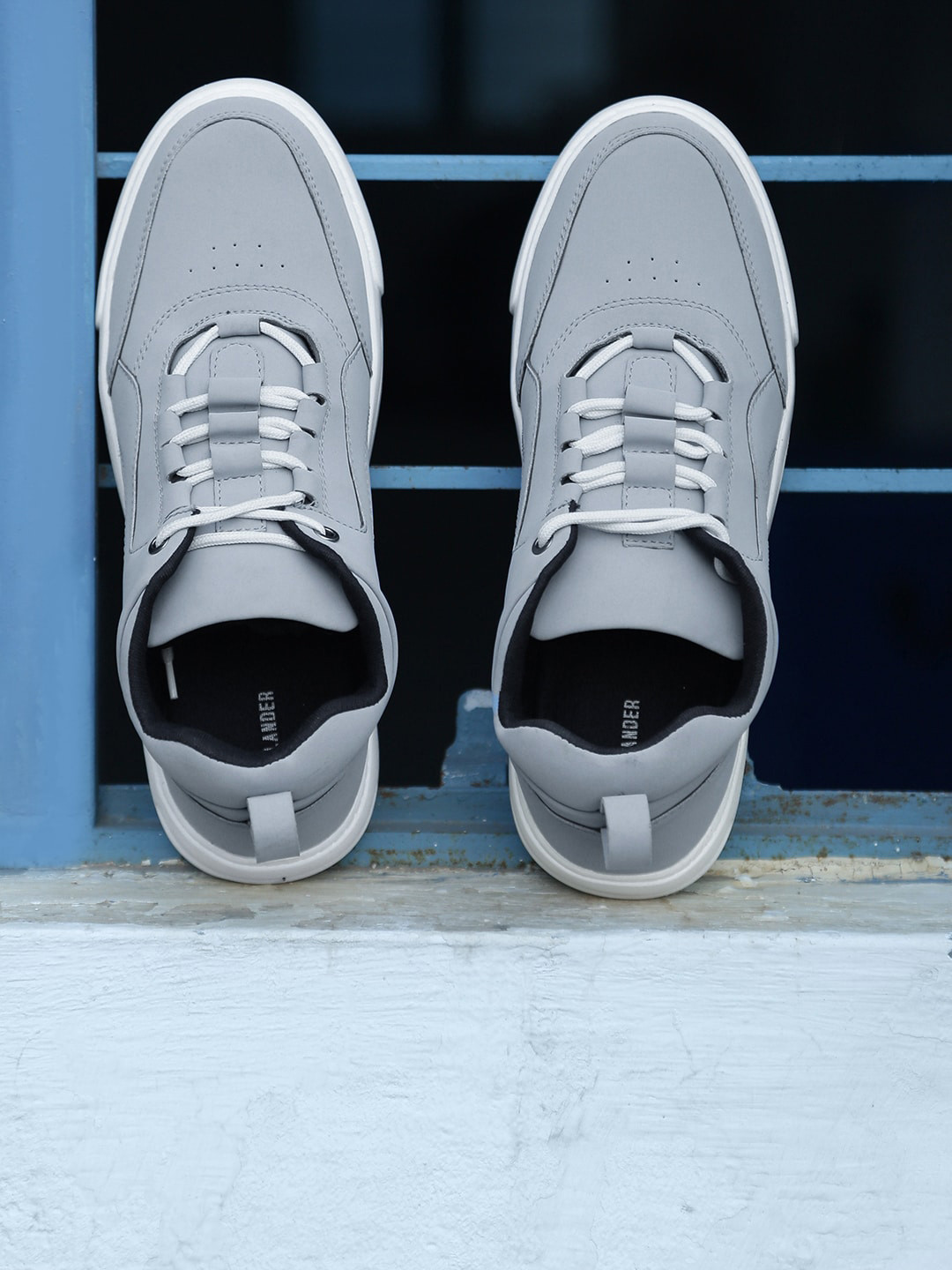 Buy HIGHLANDER Men Perforations PU Casual Derbys - Casual Shoes for Men ...