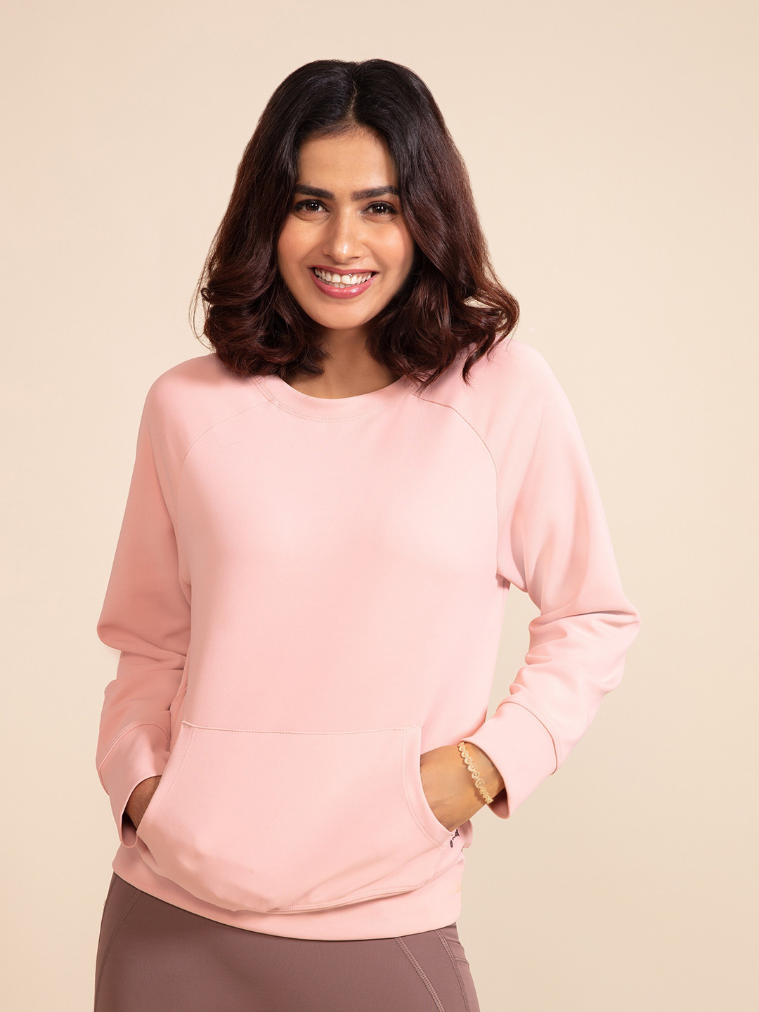 Buy Nykd Women Solid All Day Casual Chic Sweatshirt - Sweatshirts for ...