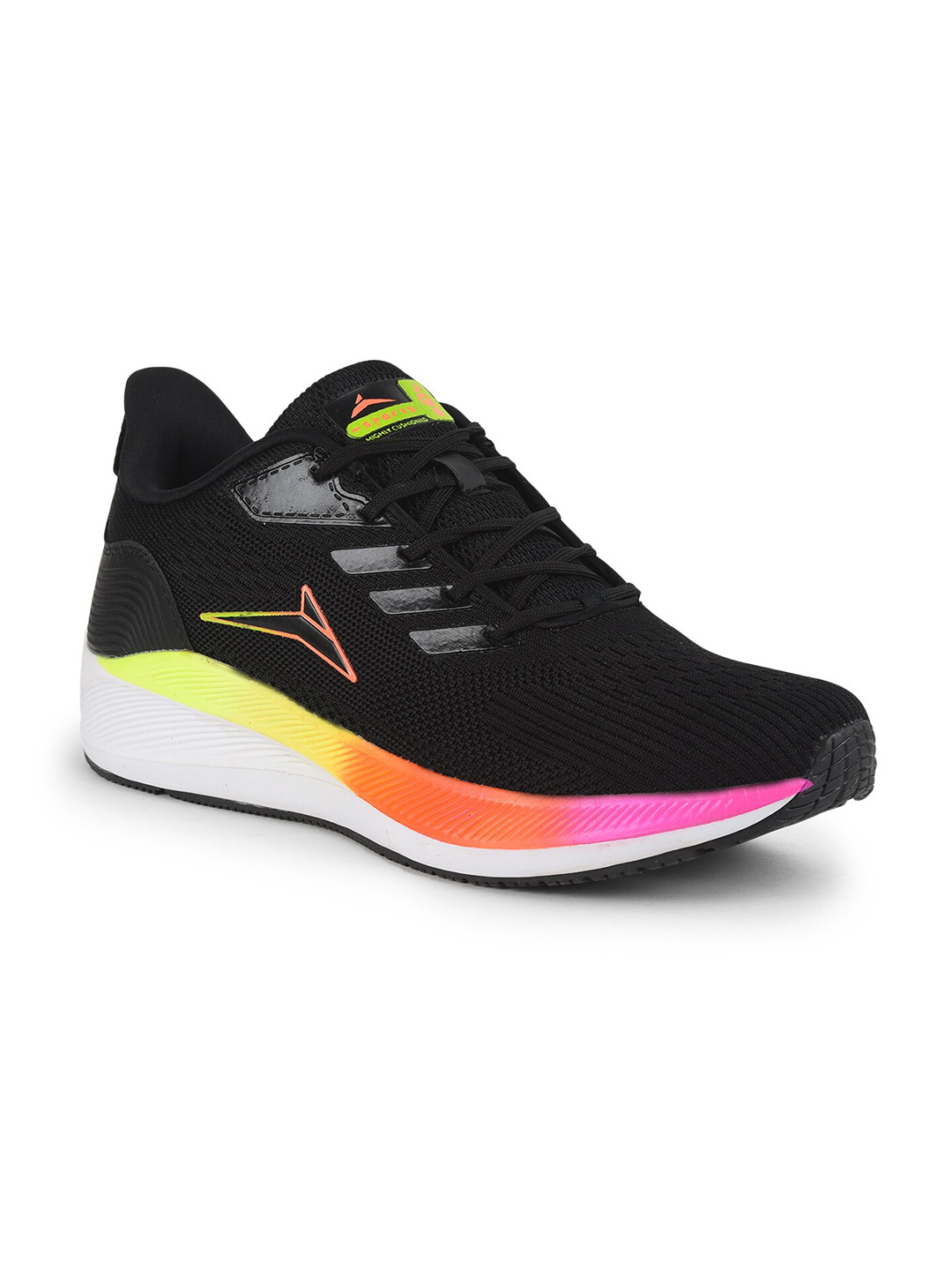 Buy JQR Men ZOOM Black Mesh Running Shoes - Sports Shoes for Men ...