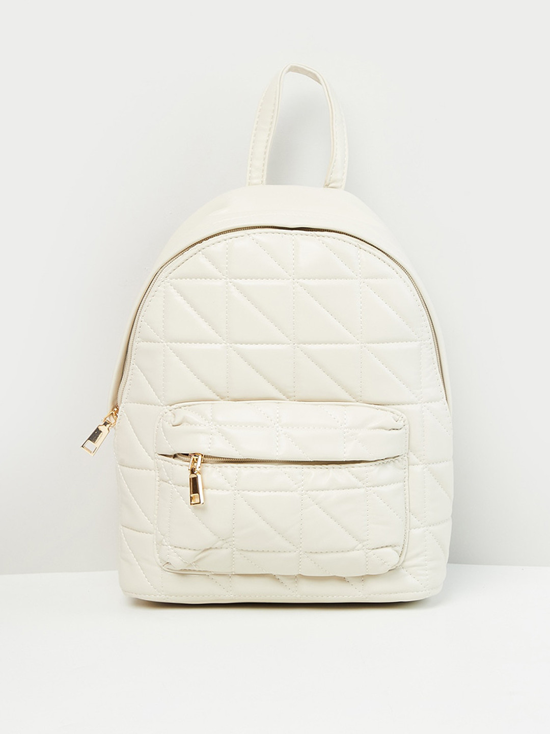 Buy Max Women Off White Quilted Backpack - Backpacks for Women 19921054 ...