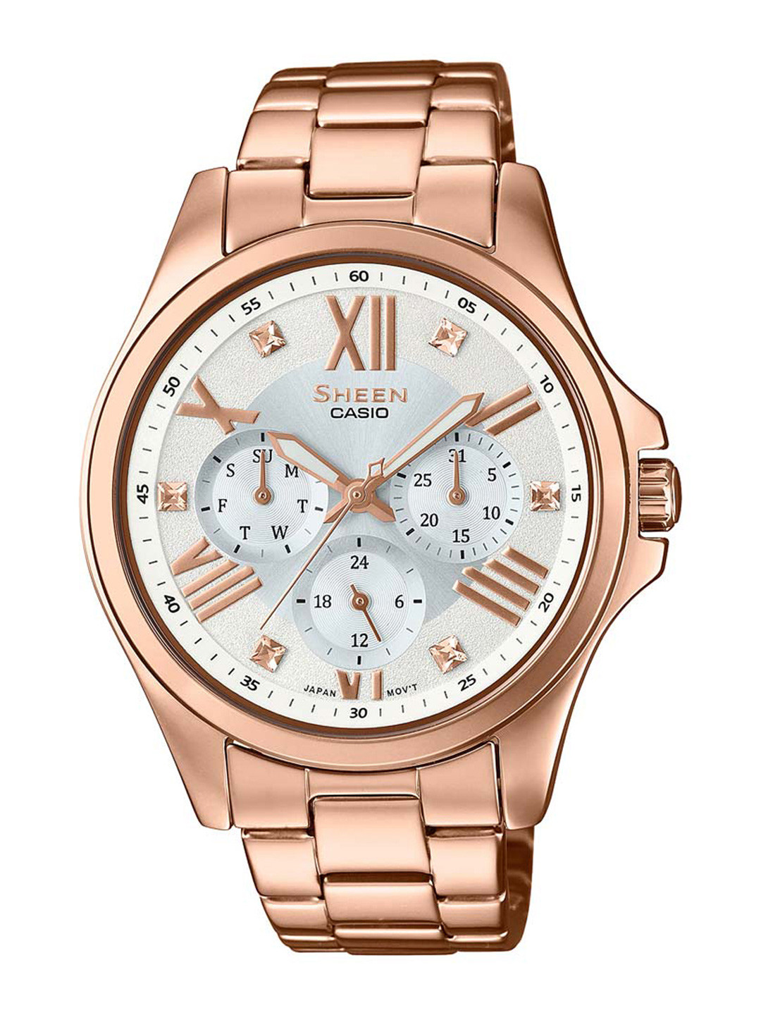 Buy Casio Sheen Women Silver Analogue Watch SH192 SHE 3806PG 7AUDR ...