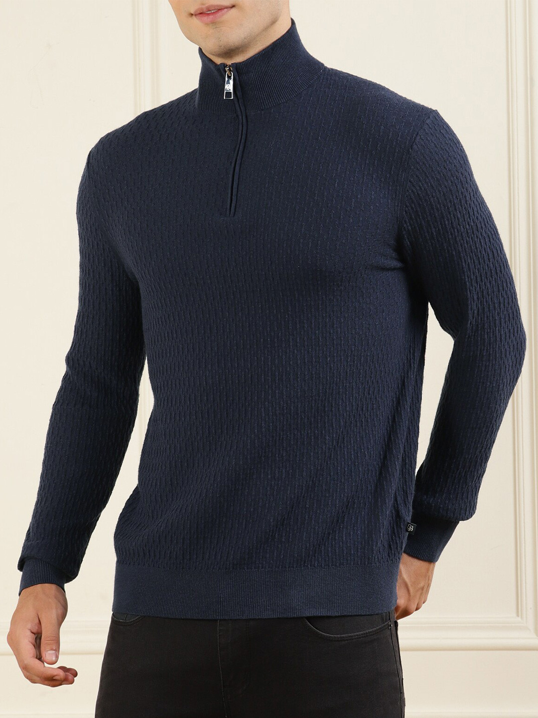 Buy Ted Baker Men Navy Blue Pullover - Sweaters for Men 19928300 | Myntra