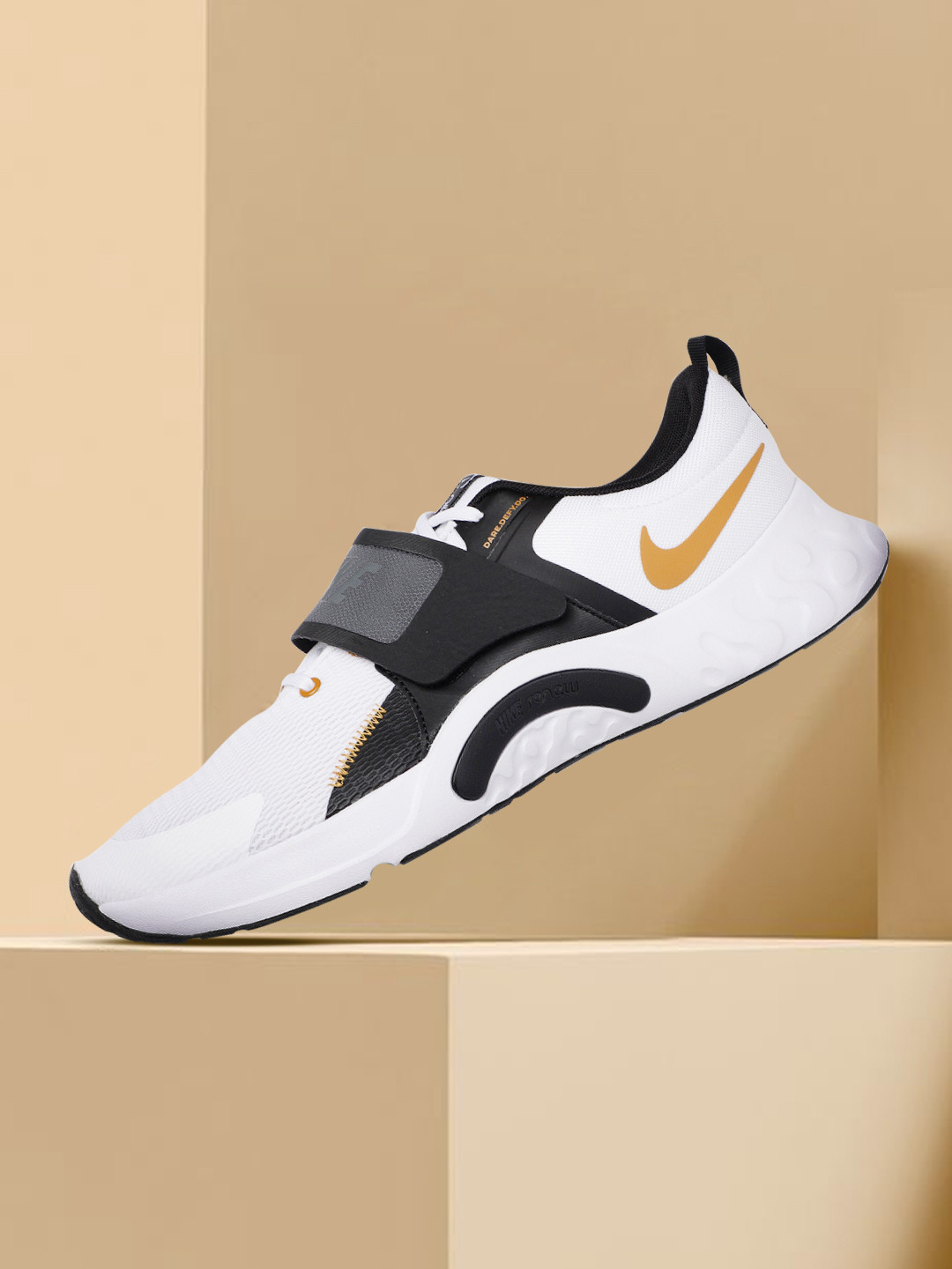 Buy Nike Men White RENEW RETALIATION 4 Training Or Gym Shoes - Sports ...