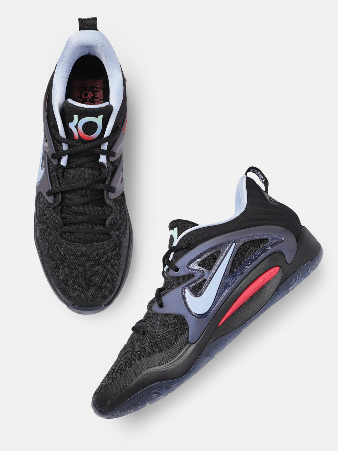 Buy Nike Men Black KD15 Basketball Shoes - Sports Shoes for Men ...