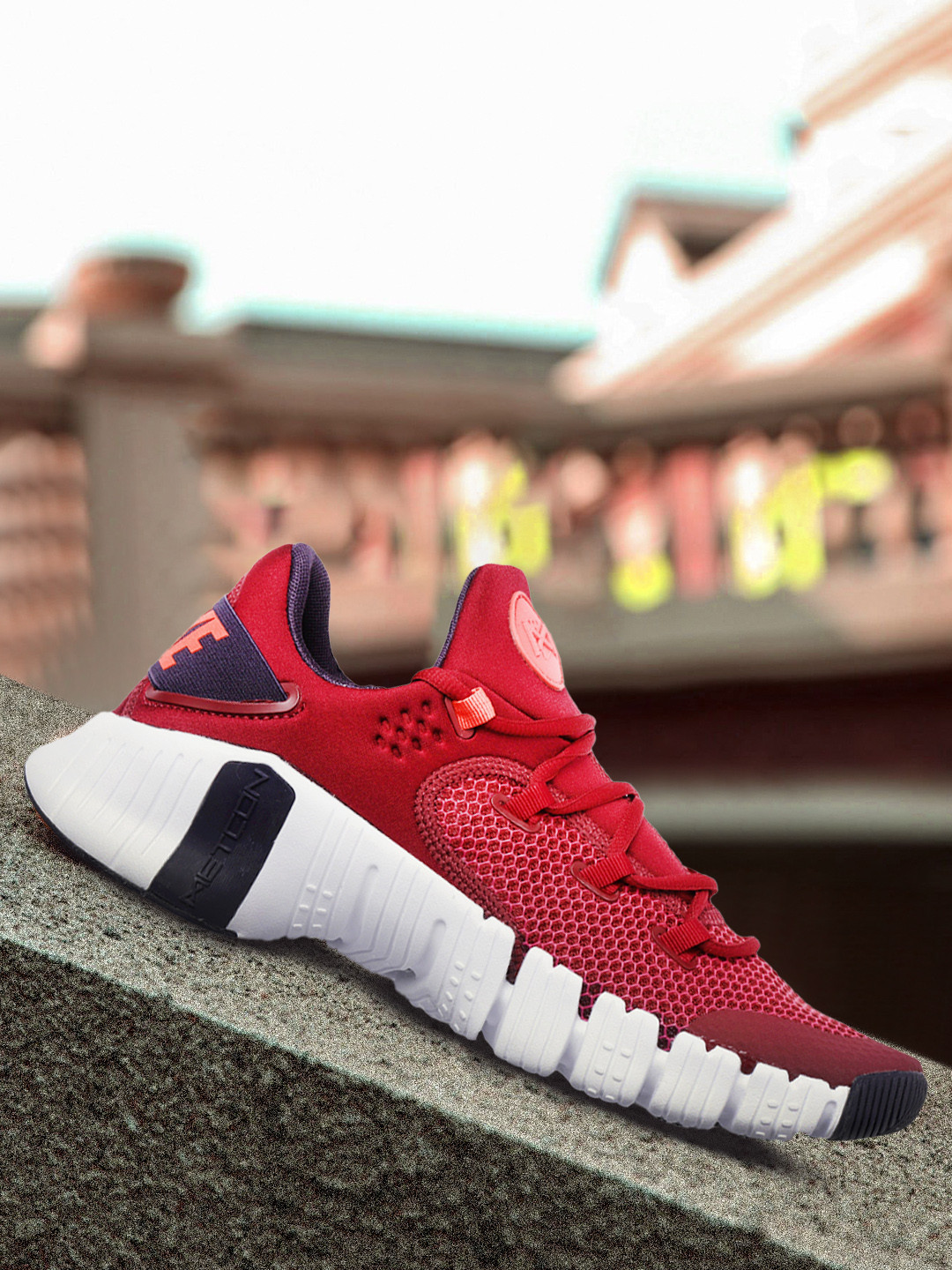 Buy Nike Unisex Maroon FREE METCON 4 Training Shoes - Sports Shoes for ...