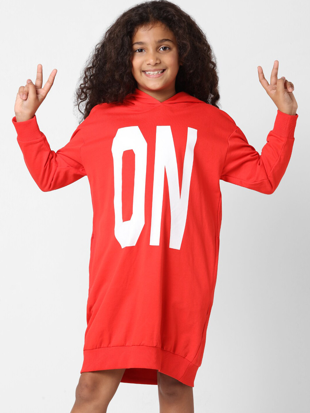 Buy KIDS ONLY Red T Shirt Dress - Dresses for Girls 19946270 | Myntra