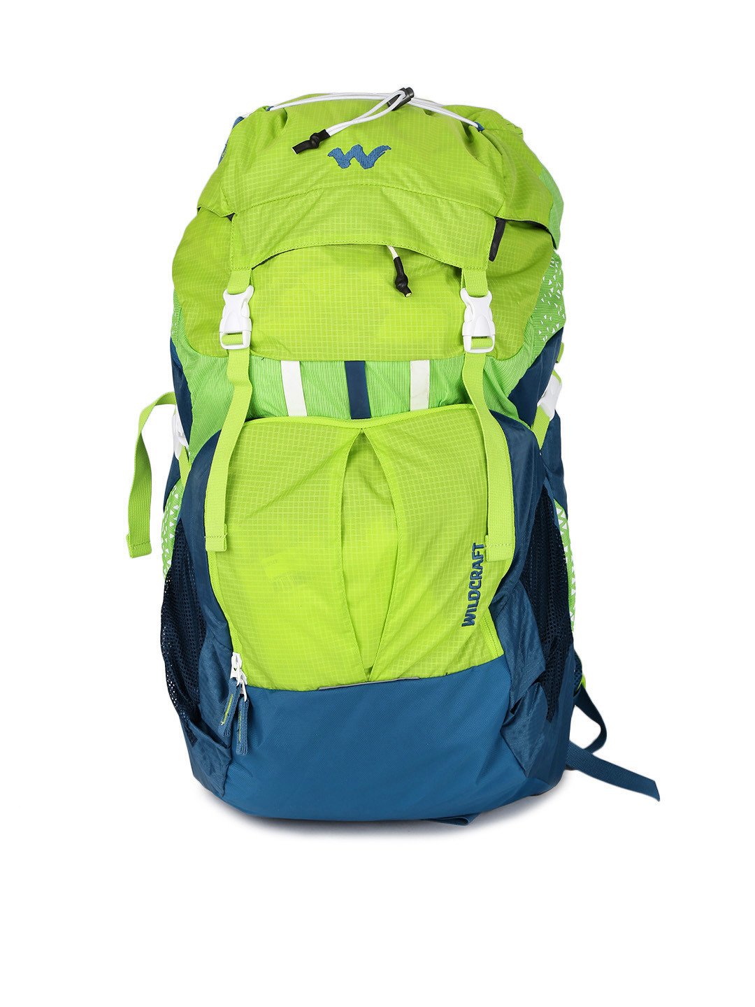 Buy Wildcraft Unisex Green & Blue Printed Zephyr 40 Rucksack ...