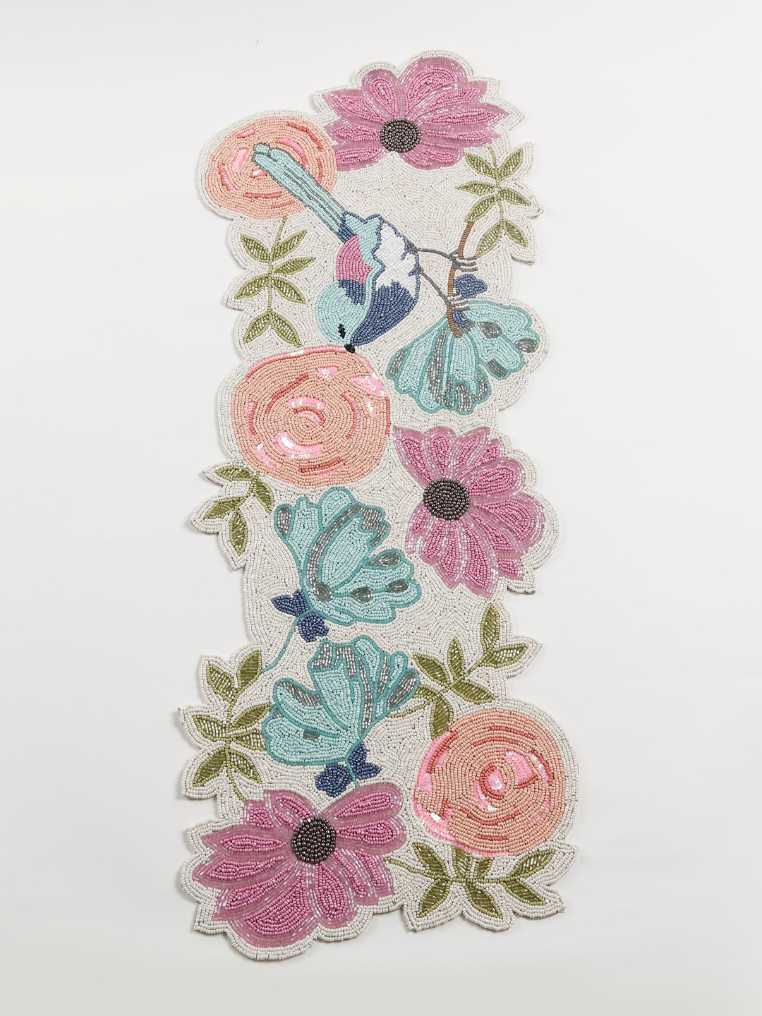 Buy Home Centre Pink Embellished Table Runners - Runners for Unisex ...