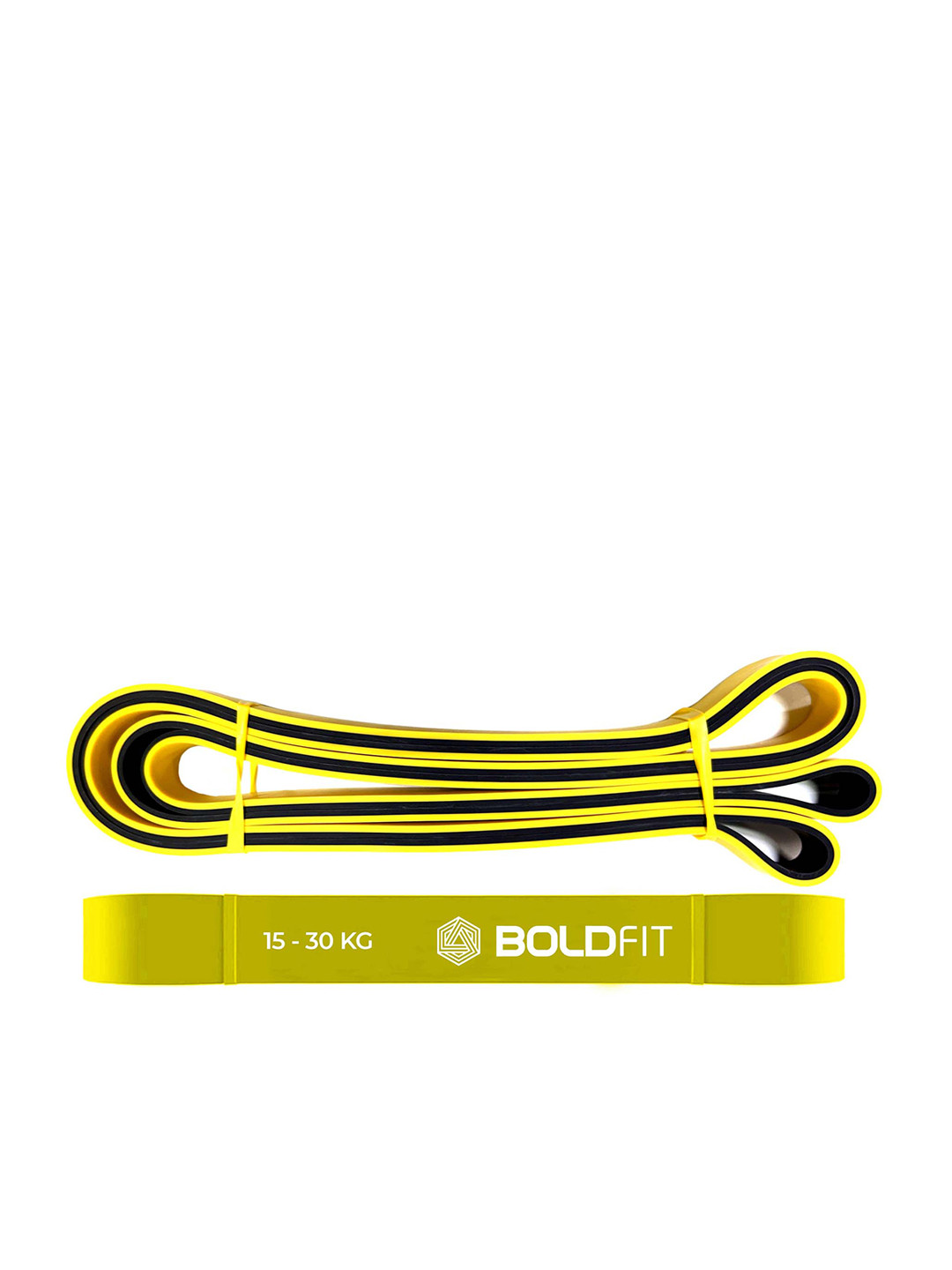 Buy BOLDFIT Yellow Heavy Resistance Band - Resistance Bands for Unisex ...