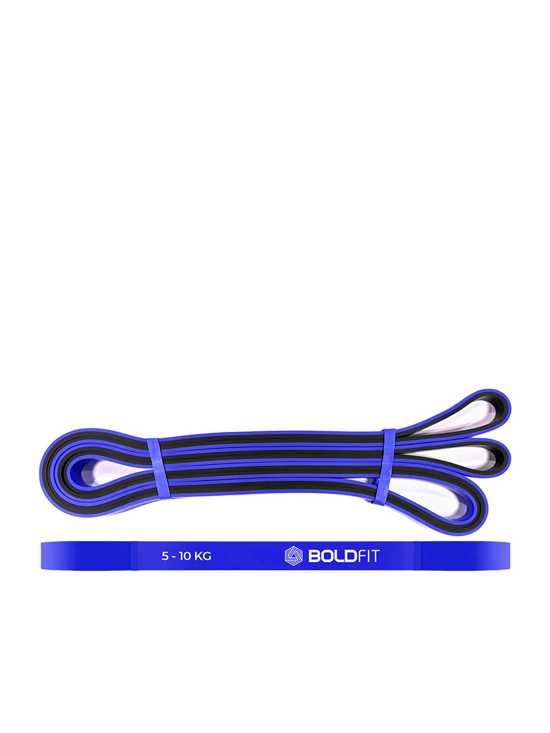 Buy BOLDFIT Blue Solid Heavy Resistance Bands - Resistance Bands for ...