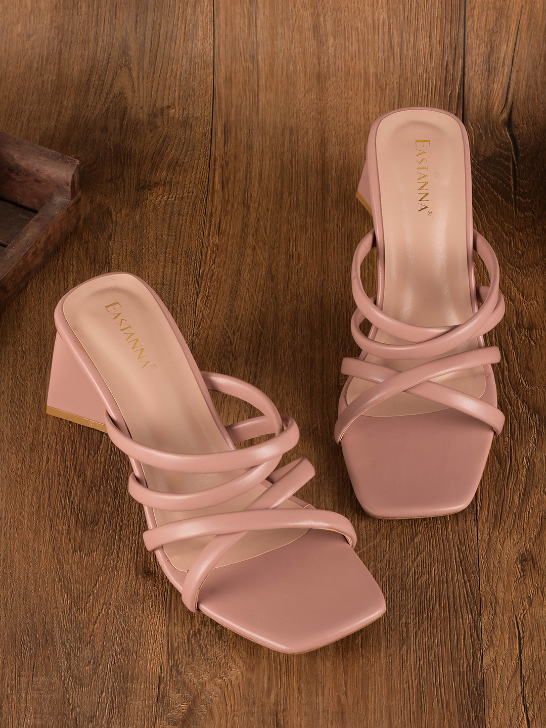 Buy BuckleUp Pink Wedge Mules With Bows - Heels for Women 19963224 | Myntra