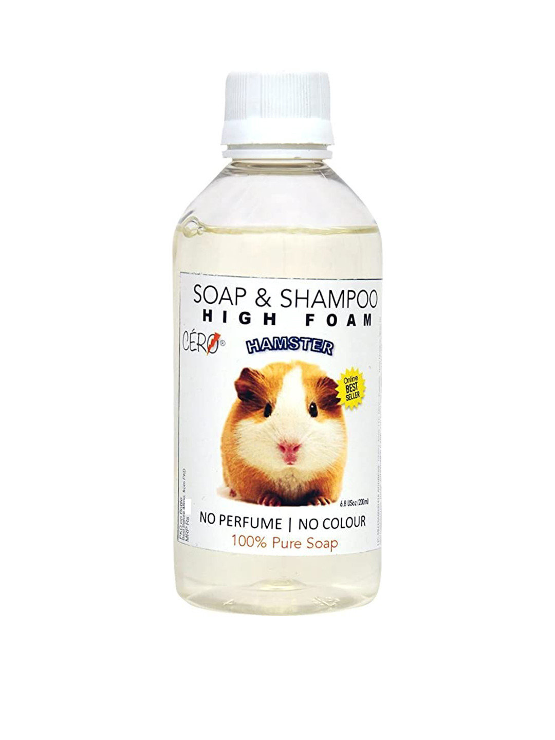 Buy CERO Transparent High Foam Shampoo For Hamster 200 ML - Pet ...