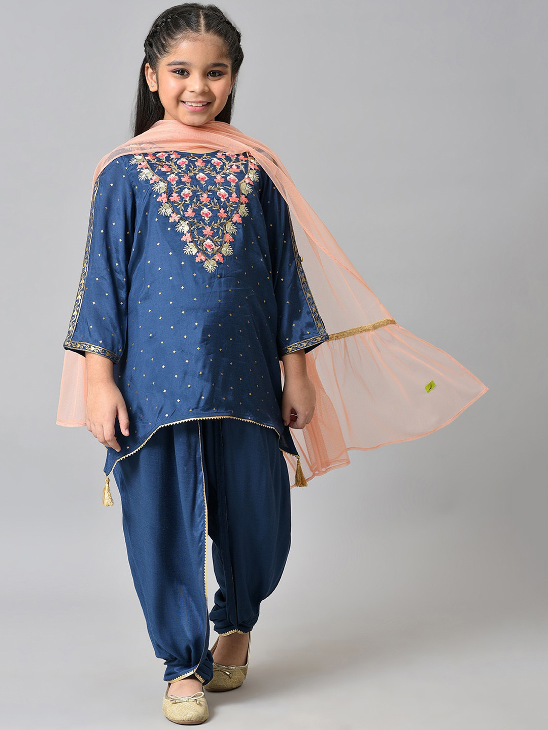 Buy AURELIA Girls Blue Clothing Set - Clothing Set for Girls 19966072 ...