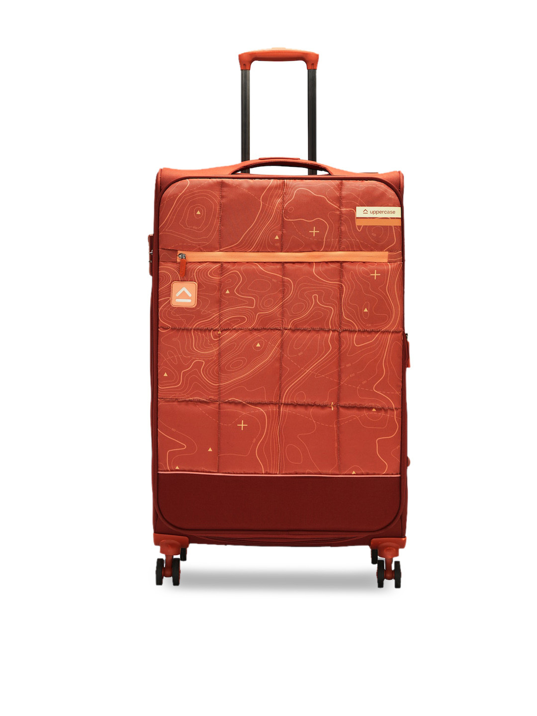 Buy Uppercase Topo Textured Soft Sided Sustainable Trolley Bag ...