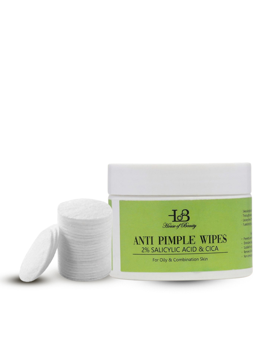 Buy House Of Beauty Women Pack Of 55 Green Anti Pimple Tissues And ...