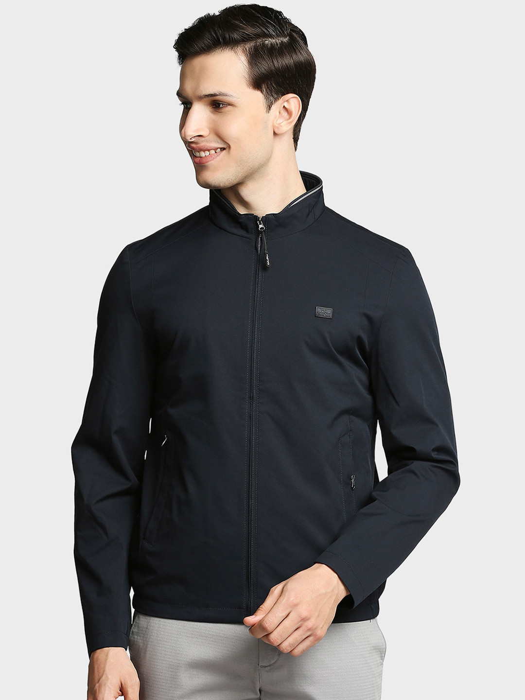 Buy ColorPlus Men Blue Tailored Jacket - Jackets for Men 19970570 | Myntra