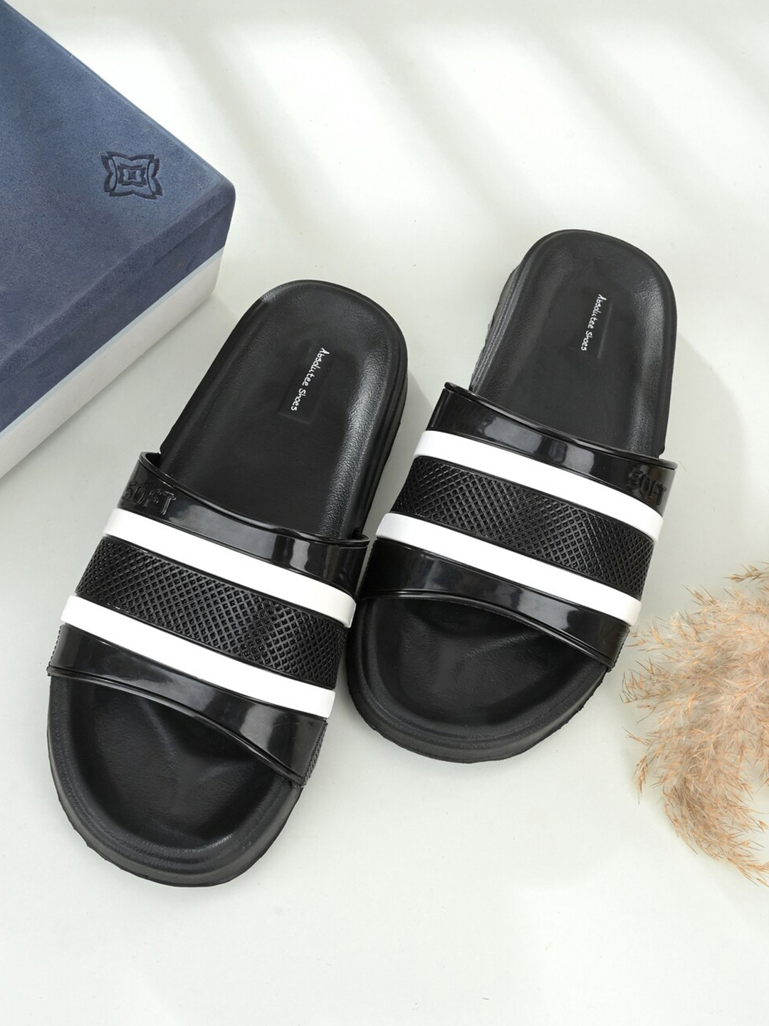 Buy Absolutee Shoes Men Sliders - Flip Flops for Men 19973516 | Myntra