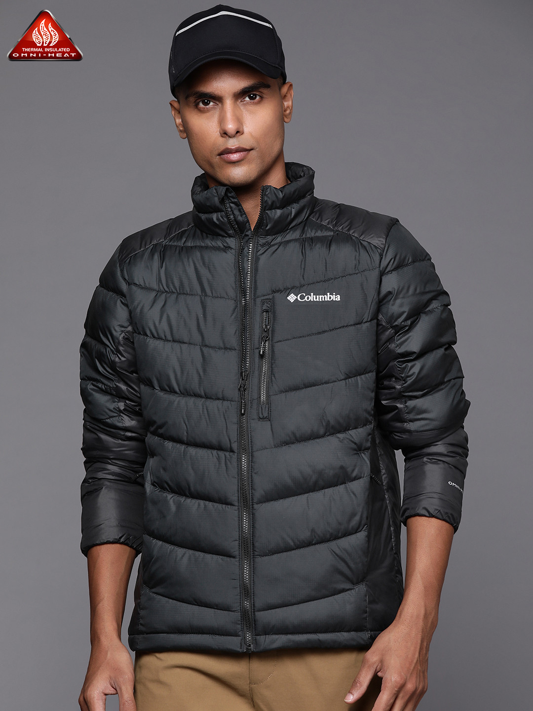 Buy Columbia Men Black Outdoor Puffer Jacket - Jackets for Men 19984856 ...